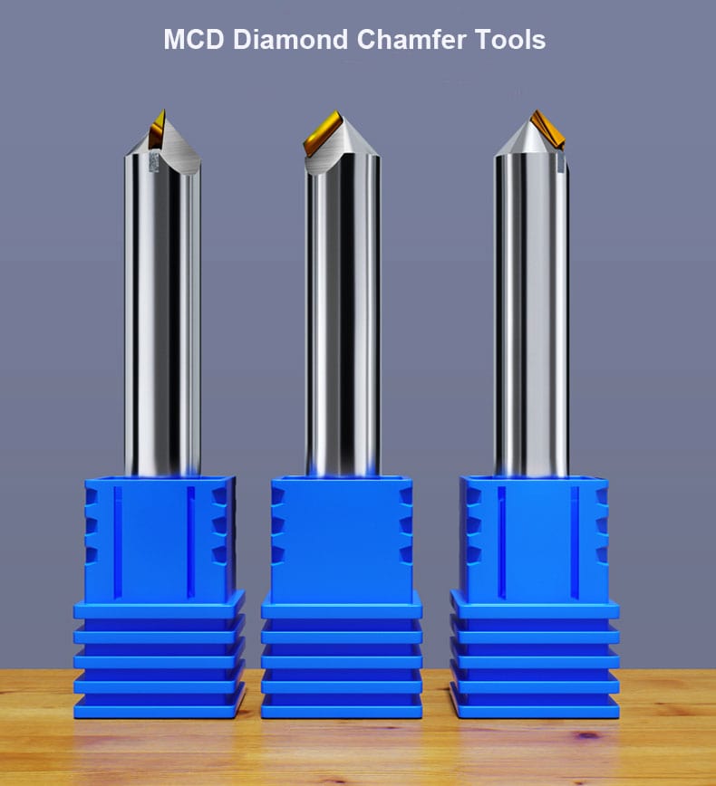 MCD Diamond Chamfer Tools for Mirror finishing