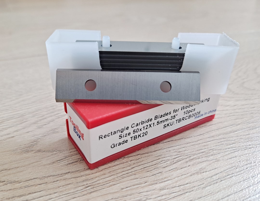 Rectangle Carbide Insert Knives 50x12X1.5mm-35°-2E