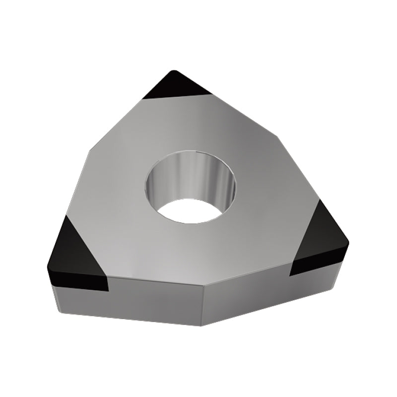 CBN insert WNGA0804-TBN20 for Hard turning, 3 cutting edges